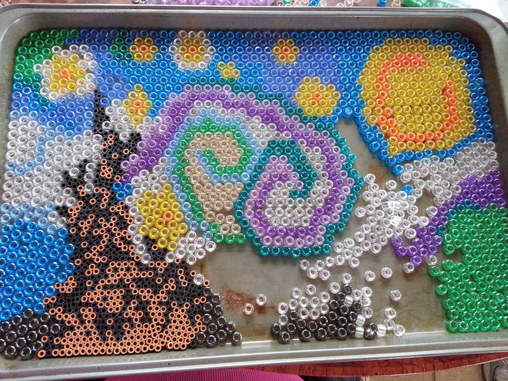 Melted Perler Bead and Pony Bead Craft Projects – Crazy Green Thumbs