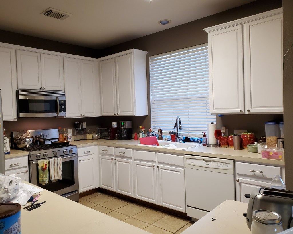 I Painted My Kitchen Cabinets And I Love Them! – Crazy Green Thumbs